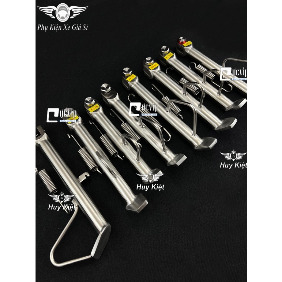 Chân Chống Nghiêng Inox (Kèm Ốc Lò Xo) Win,Ex,Sonic,Raider,Si,Fu,SH 08 ...