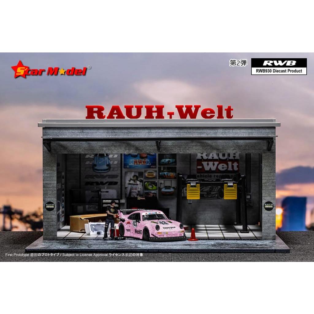 MÔ HÌNH 1:64 STAR MODEL - RWB Porsche 930 GT Wing - Hoonigan Pink Drift ...