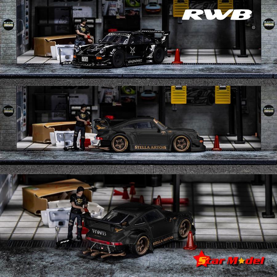MÔ HÌNH 1:64 STAR MODEL - RWB Porsche 930 GT Rauh-Welt WildBody ...