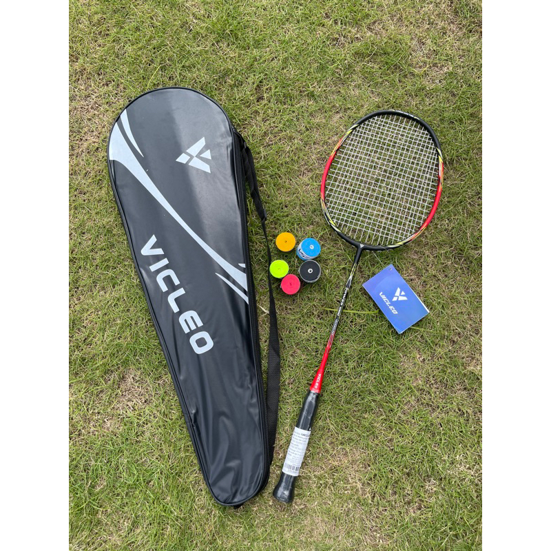 Vợt cầu lông khung carbon Vicleo chính hãng căng 9kg 10kg siêu nhẹ ...