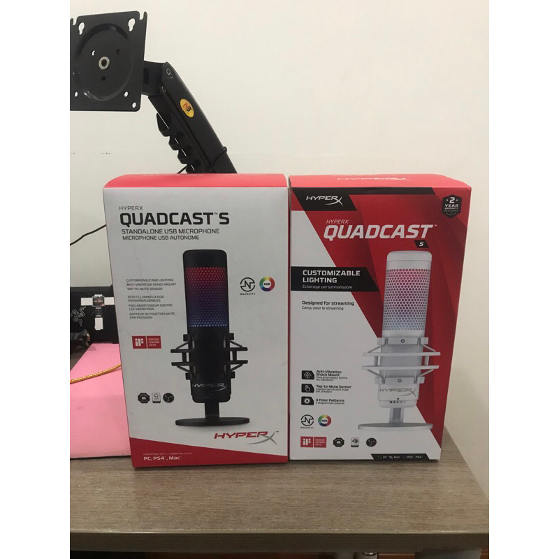Micro HyperX QuadCast S RGB Màu Đen/Trắng | Shopee Việt Nam