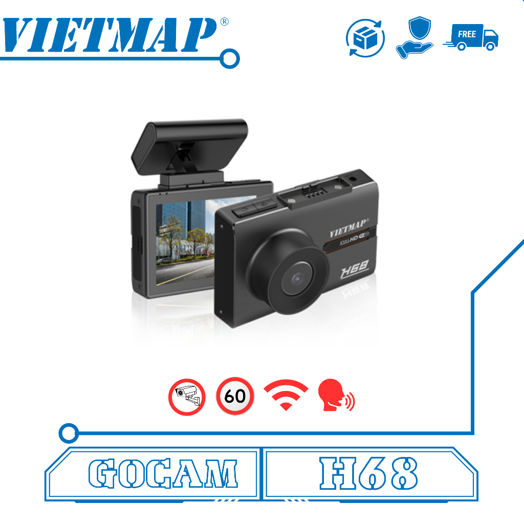 CAMERA HÀNH TRÌNH VIETMAP H68 | Shopee Việt Nam