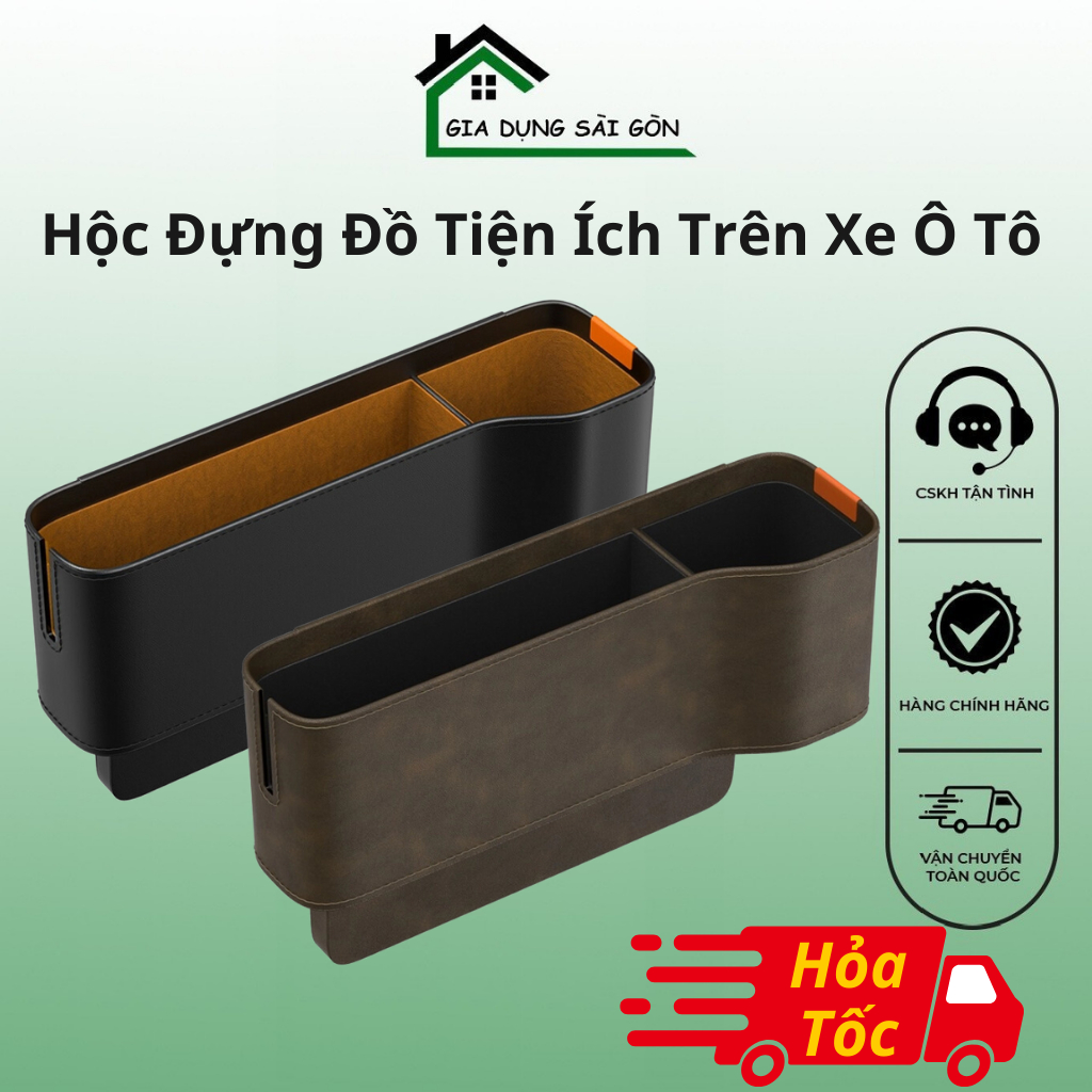 Hộc Đựng Đồ Tiện Ích Trên Xe Ôtô Baseus OrganizeFun Series Car Console ...