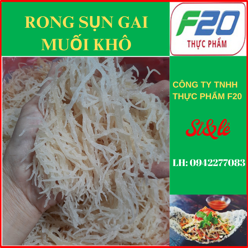 Rong sụn gai muối 1kg loại 1 - Rong sụn làm gỏi - rong câu nấu chè ...
