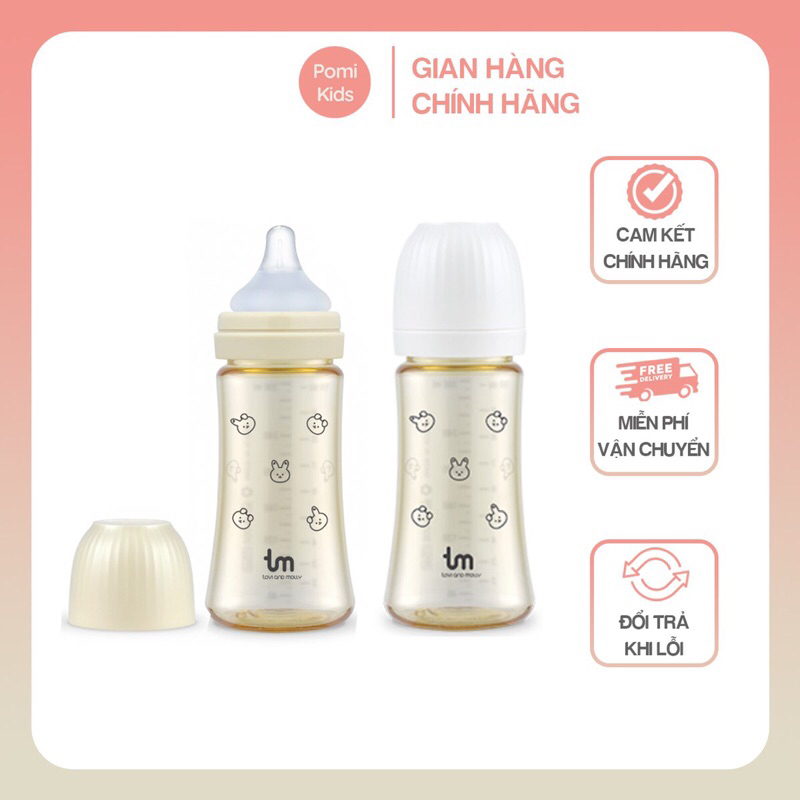 Bình sữa Tovi and Molly 180ml 280ml Hàn Quốc chính hãng | Shopee Việt Nam