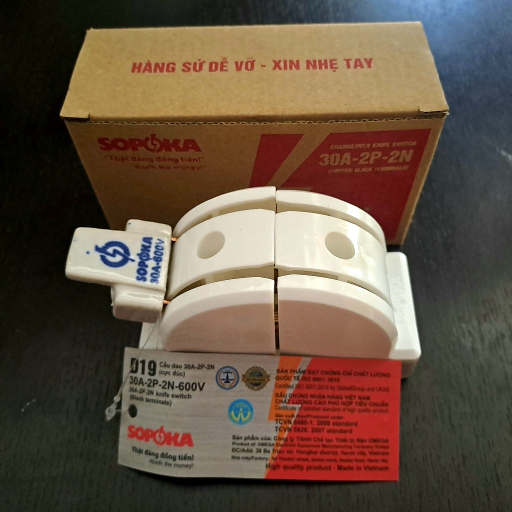 CẦU DAO ĐẢO ĐẾ SỨ SAPOKA 30A | Shopee Việt Nam