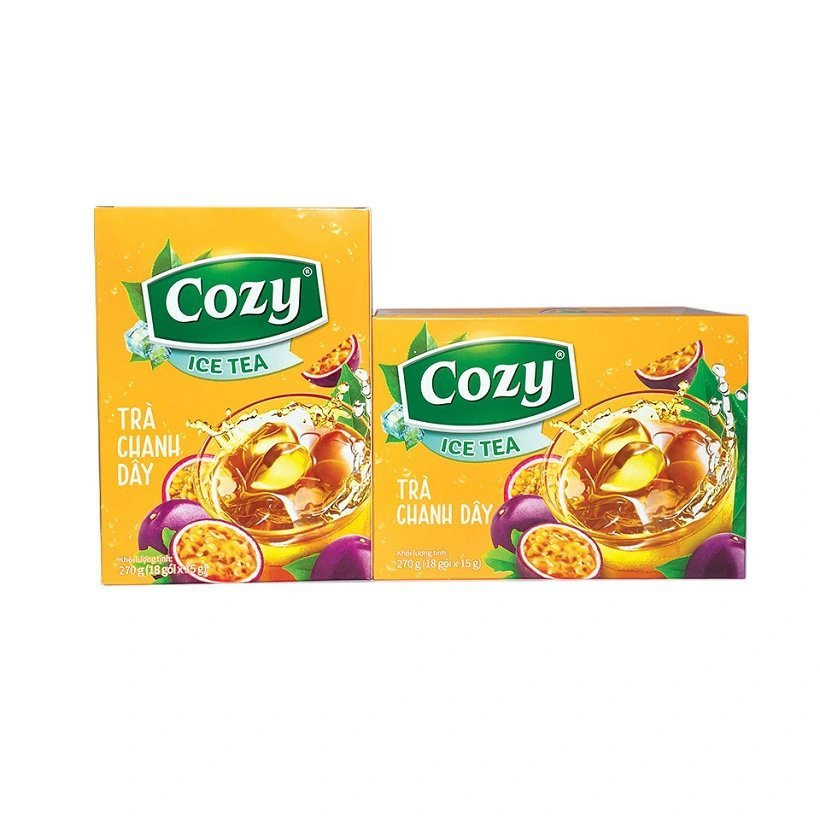 Trà chanh dây-Cozy ice tea (240g/16gói*15g) | Shopee Việt Nam