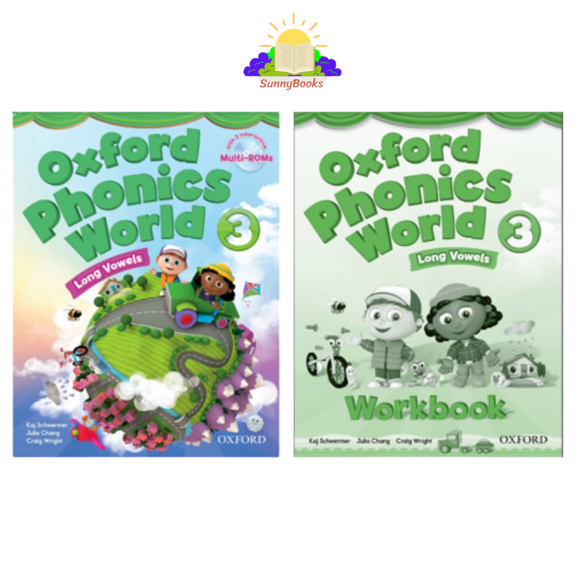 SÁCH - Oxford Phonics World - Level 3 (bộ 2 cuốn A4) - tặng file nghe ...