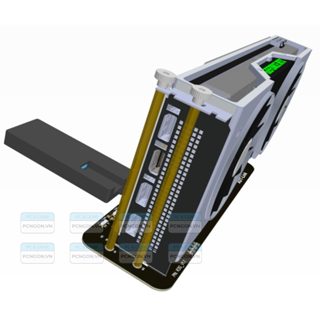 [PCNGON] Dock eGPU R3G ADT-Link PCIe3.0 x16 to Thunderbolt 3 (R43SG-TB3 ...