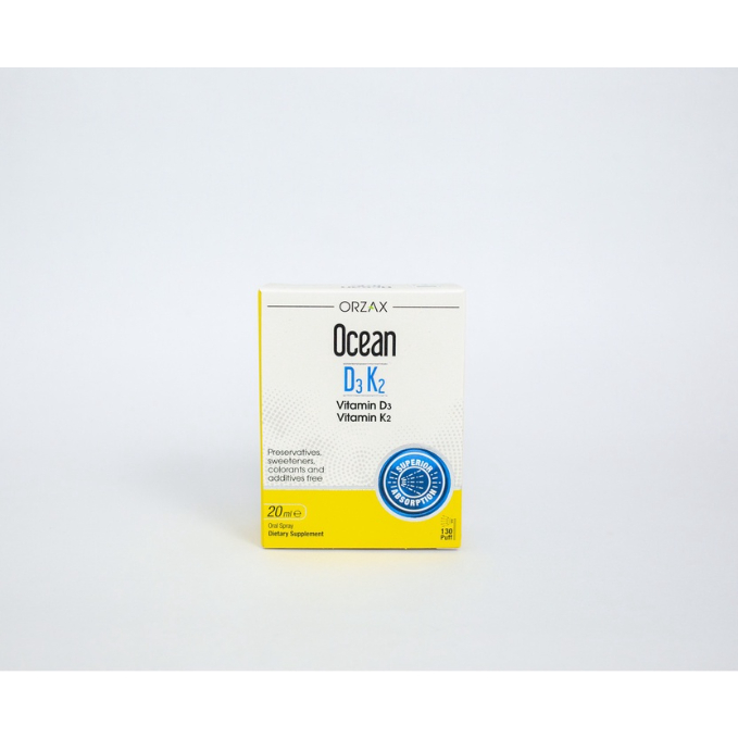 Ocean D3K2 Hỗ Trợ Bổ Sung Vitamin D3, K2 Cho Trẻ chai 20ml | Shopee ...