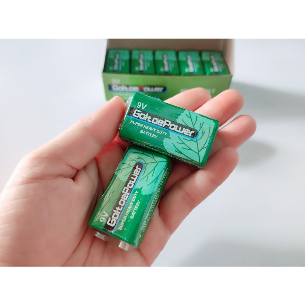 Pin EQ cho đàn Guitar [Pin 9v] Chất Lượng - Pin cho Micro ( Giá 1 Viên ...