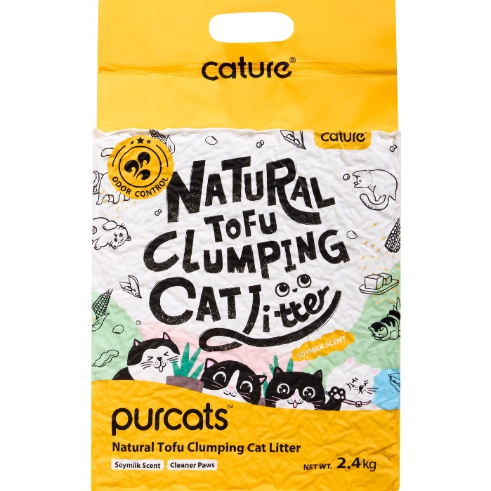 Cát đậu nành Cature, Cát gỗ Cature, Cát vệ sinh cho mèo đậu nành Tofu ...