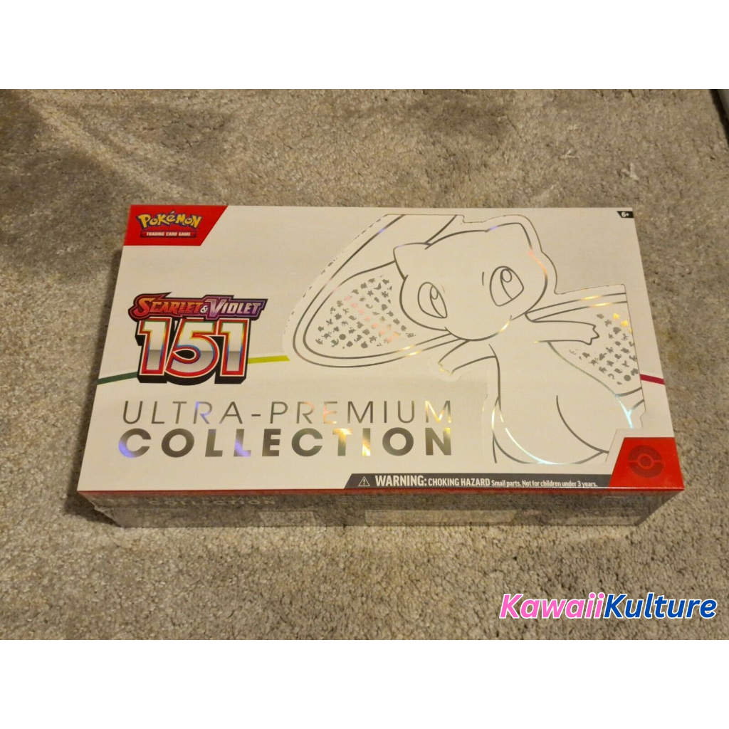 Hộp thẻ bài 151 Ultra Premium Collection - Pokemon Mew UPC TCG | Shopee ...
