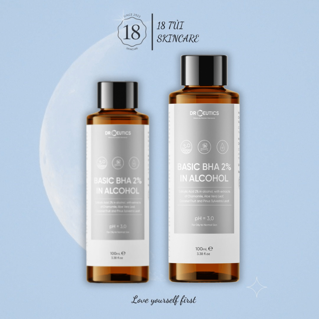 Dung Dịch Tẩy Tế Bào Chết Basic BHA 2% In Alcohol DrCeutics | Shopee Việt Nam