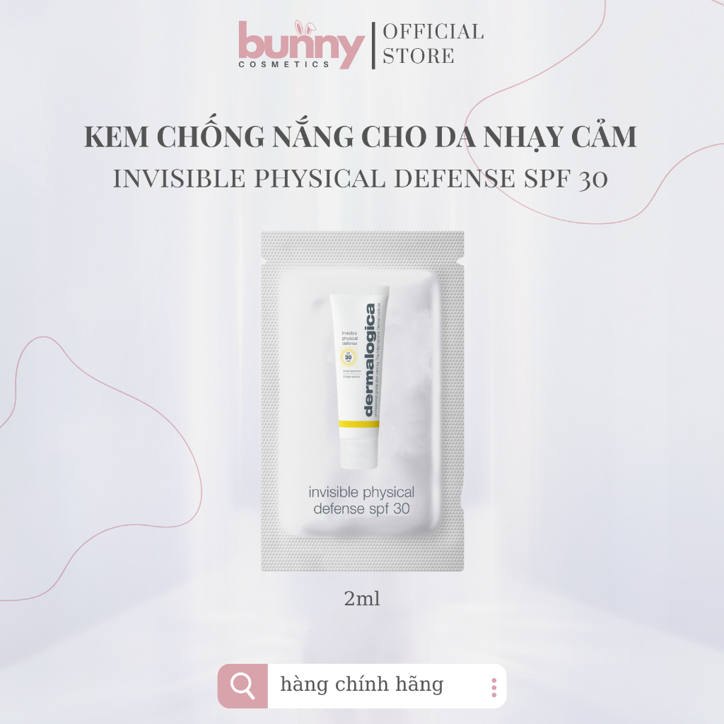 [Gói dùng thử] Kem chống nắng vật lý Dermalogica Invisible Physical Defense | Shopee Việt Nam