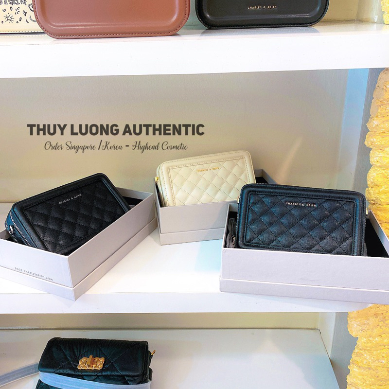 Túi xách Charles and Kieth ba màu CK6-10840105 | Shopee Việt Nam