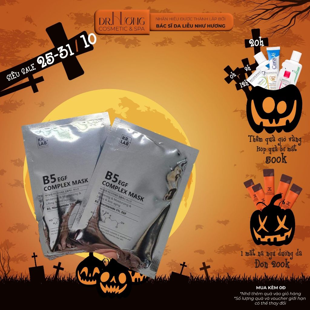 Mặt nạ cấp ẩm làm dịu da B5 EGF COMPLEX MASK KR.LAB 1 MIẾNG | Shopee ...