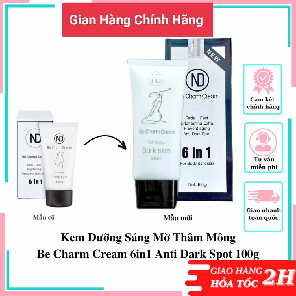 [Chính Hãng MẪU MỚI,Date 2026] Kem Khử Thâm Body Be Charm Cream 6 in 1 ...