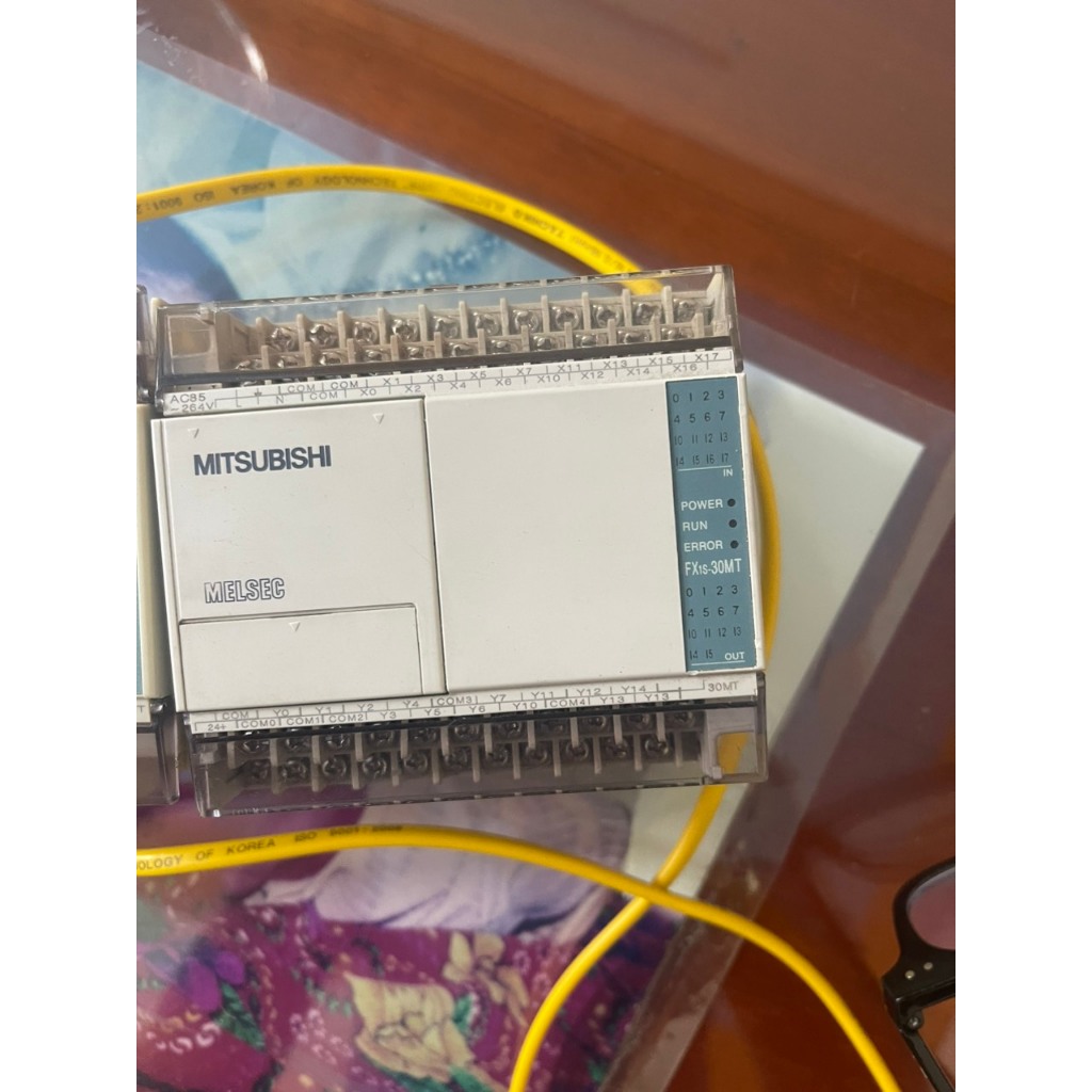 PLC Mitsubishi FX1S-30MT-001 FX1S 30MR (16 In / 14 Out Transistor) Relay PLC Mitsubishi FX1S ...