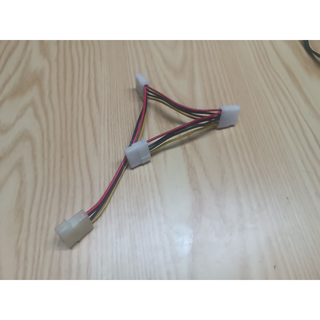 Cáp nguồn molex 4pin ra 3 molex 4pin | Shopee Việt Nam
