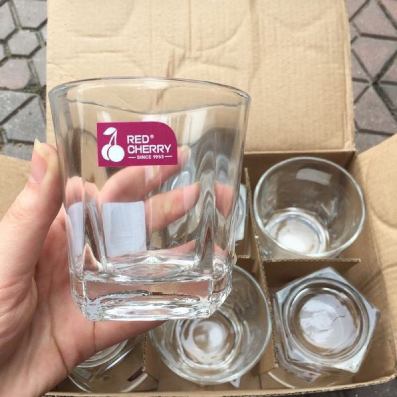 COMBO 6 Cốc Thuỷ Tinh Trong Suốt Deli 165ml | Shopee Việt Nam