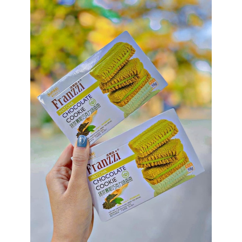 [HỘP 115g] Bánh Quy Kẹp Kem FRANZZI 115g Ăn Là Nghiền | Shopee Việt Nam