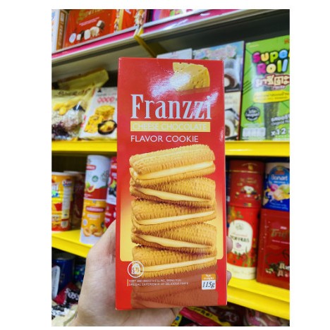 [HỘP 115g] Bánh Quy Kẹp Kem FRANZZI 115g Ăn Là Nghiền | Shopee Việt Nam