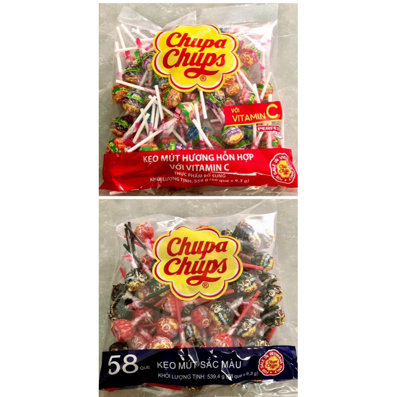 Kẹo que mút Chupa Chup 58-60que/gói | Shopee Việt Nam
