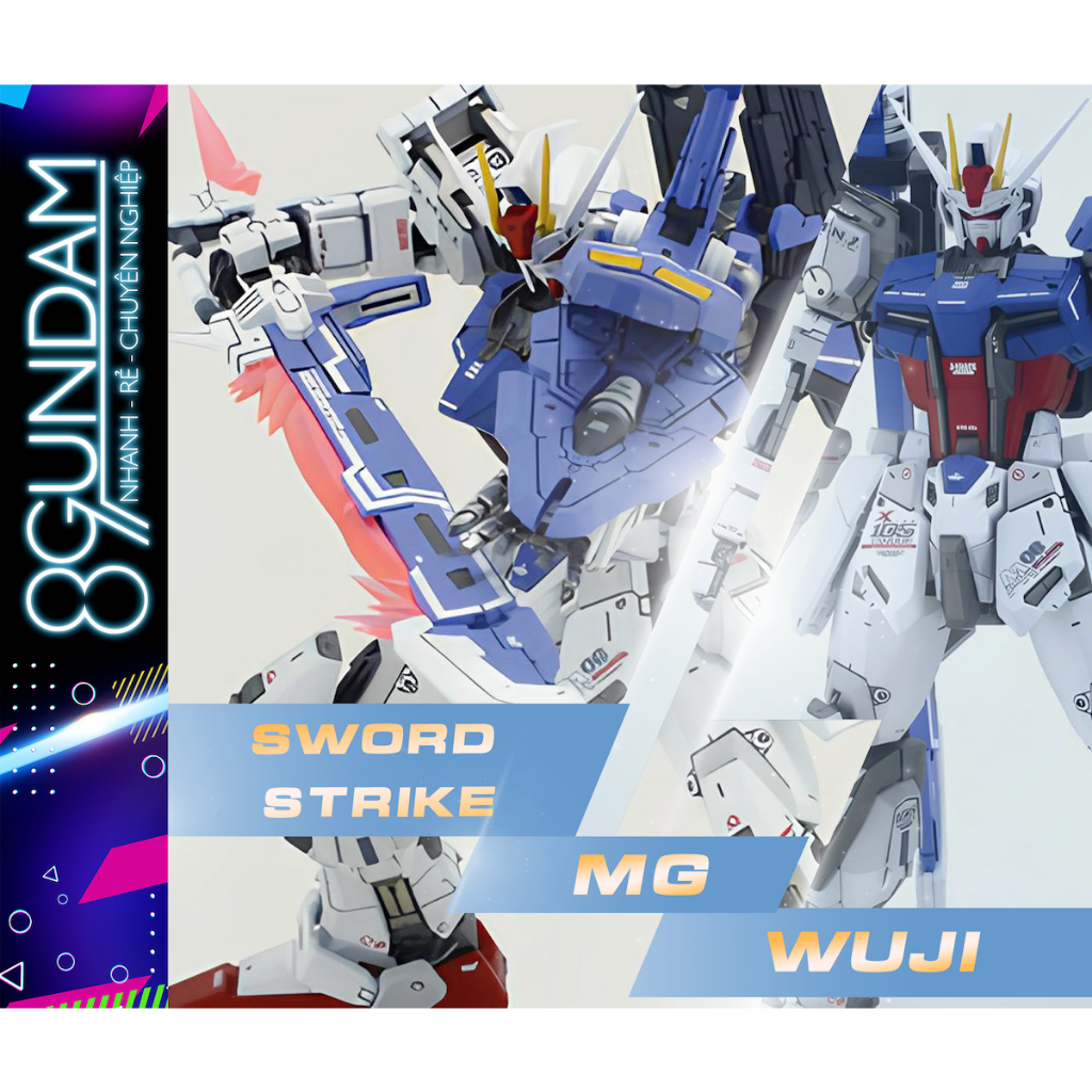 Mô Hình Lắp Ráp Gundam MG GAT-X105 Sword Strike (Wuji Model) | Shopee Việt Nam