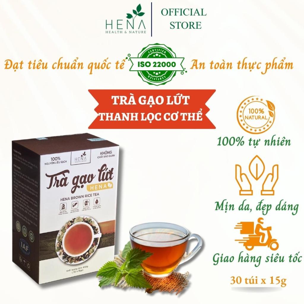 Trà Gạo Lứt Đậu Đen Túi Lọc Detox Giảm Cân Hena 450G Chuẩn QuốcTế ...