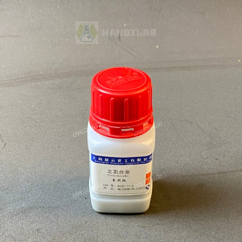 Hóa Chất Devarda's alloy, Cas 8049-11-4, ZHANYUN, 100g - LABHN | Shopee ...