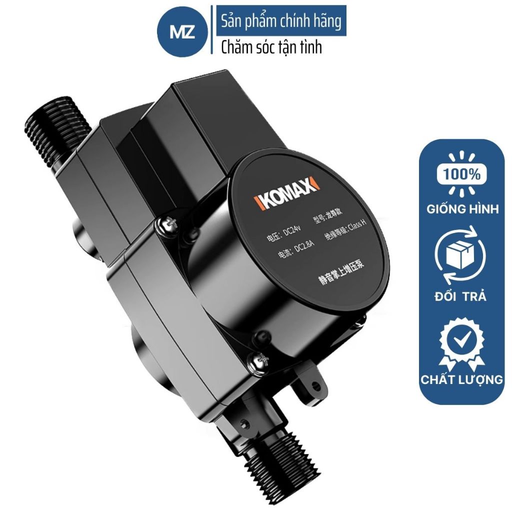 Máy Bơm Tăng Áp Mini Bình Nóng Lạnh, Máy Giặt, Vòi Sen, Vòi Rửa ,Nguồn ...