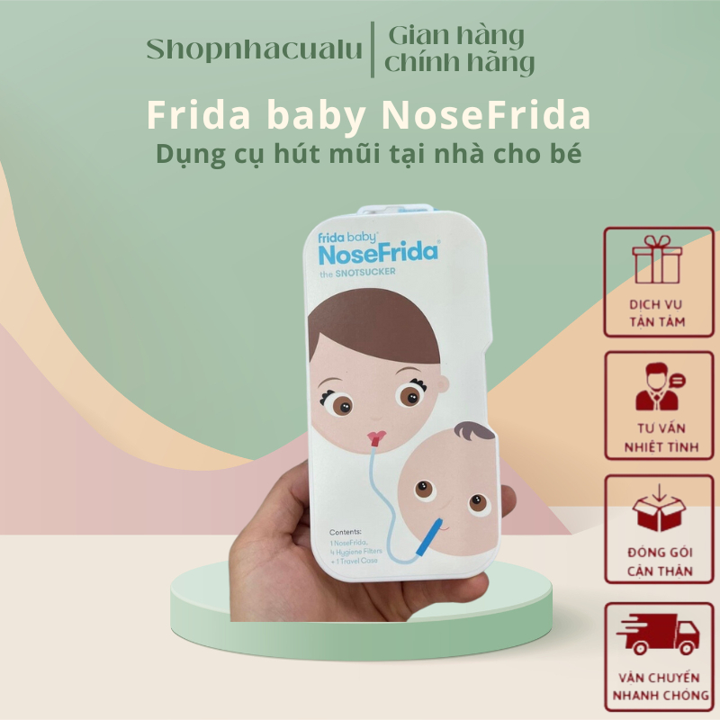 Dụng cụ hút mũi Nosefrida Thuỵ Điển (NOSE FRIDA - FRIDABABY) | Shopee ...
