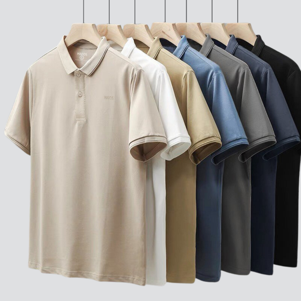 Áo polo nam HAFOS BASIC vải Cá Sấu Cotton cao cấp chuẩn form , Polo Nam ...