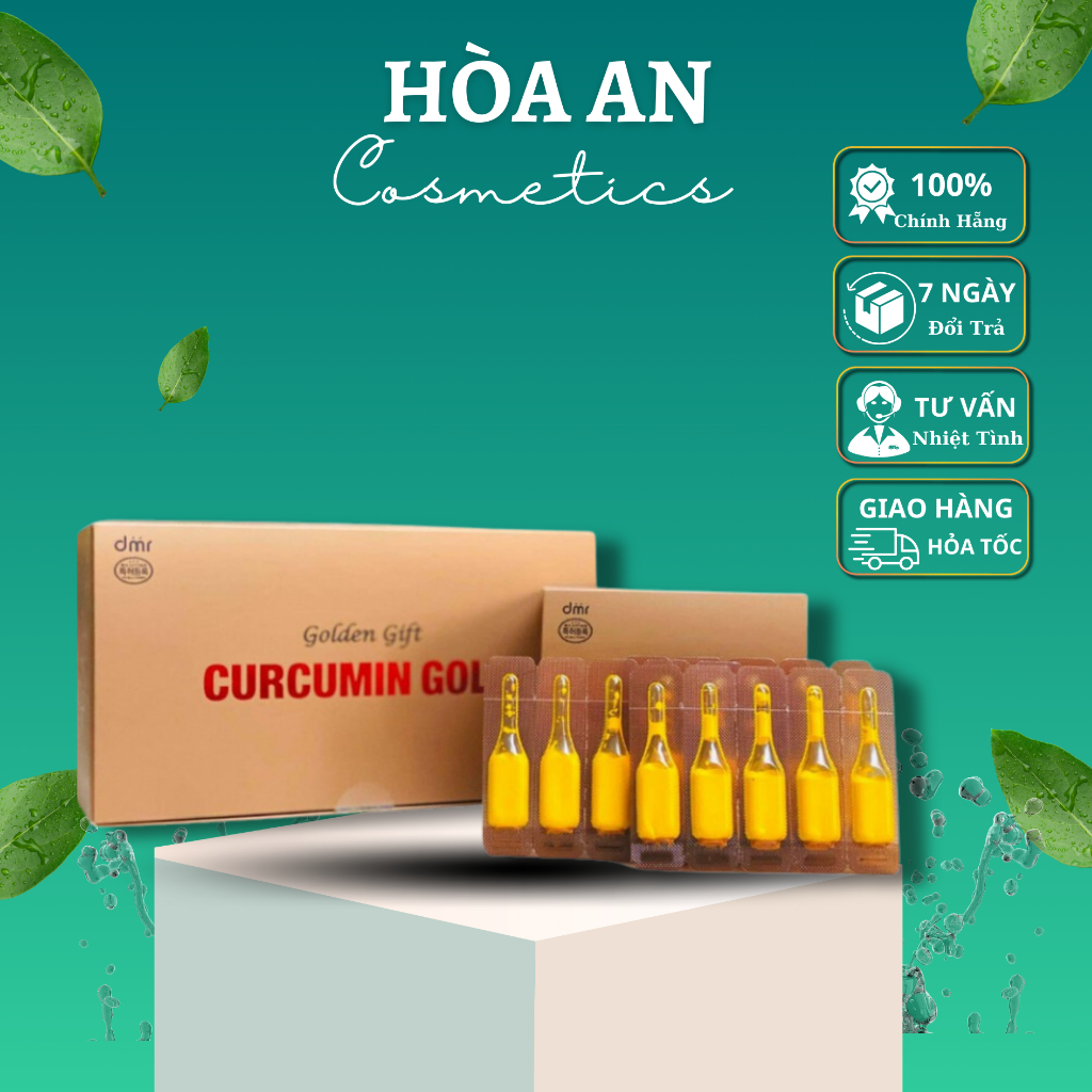 Tinh nghệ NANO CURCUMIN GOLD đẹp da, giữ dáng, chống lão hóa Hộp 100 tép | Shopee Việt Nam