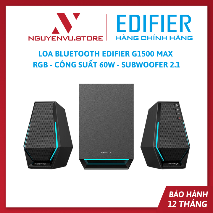 Loa Bluetooth Edifier G1500 MAX RGB | Công Suất 60W | Subwoofer 2.1 - Hàng Chính Hãng | Shopee ...