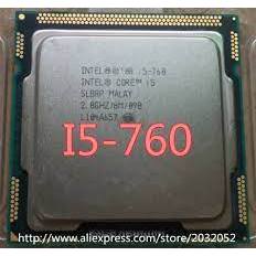 Bộ xử lý Intel® Core™ i5-760 8M bộ nhớ đệm, 2,80 GHz đã qua sử dụng ...