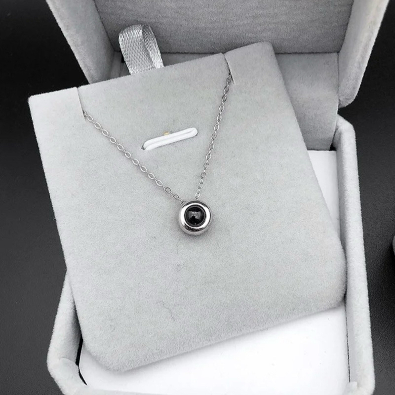 [Order xuyên tết] Dây Chuyền 100% Bạc S925 In Ảnh Theo Yêu Cầu, Dây Chuyền Bạn Thân | Shopee ...