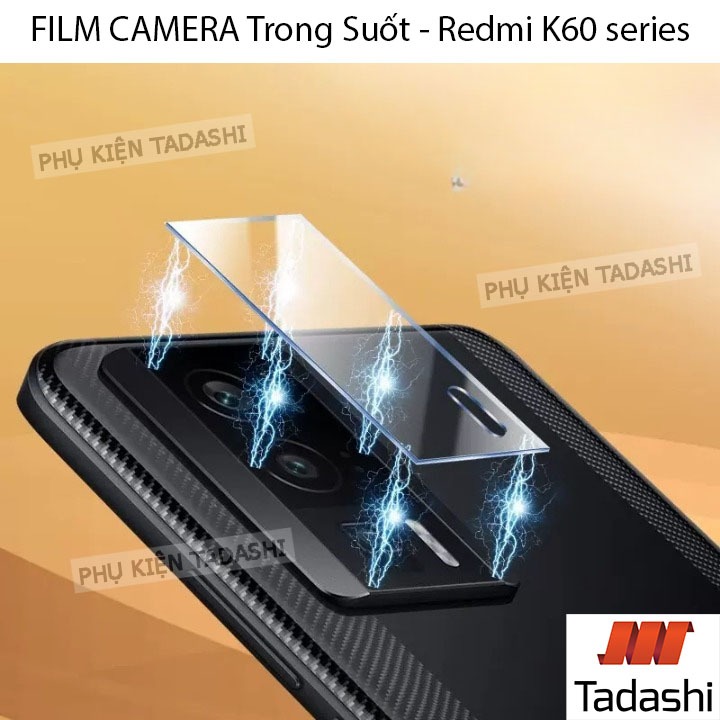 Miếng Dán Bảo Vệ Camera Redmi K60/ K60 Pro/ K60 Ultra Xiaomi 13T Trong Suốt HD, Film Camera ...