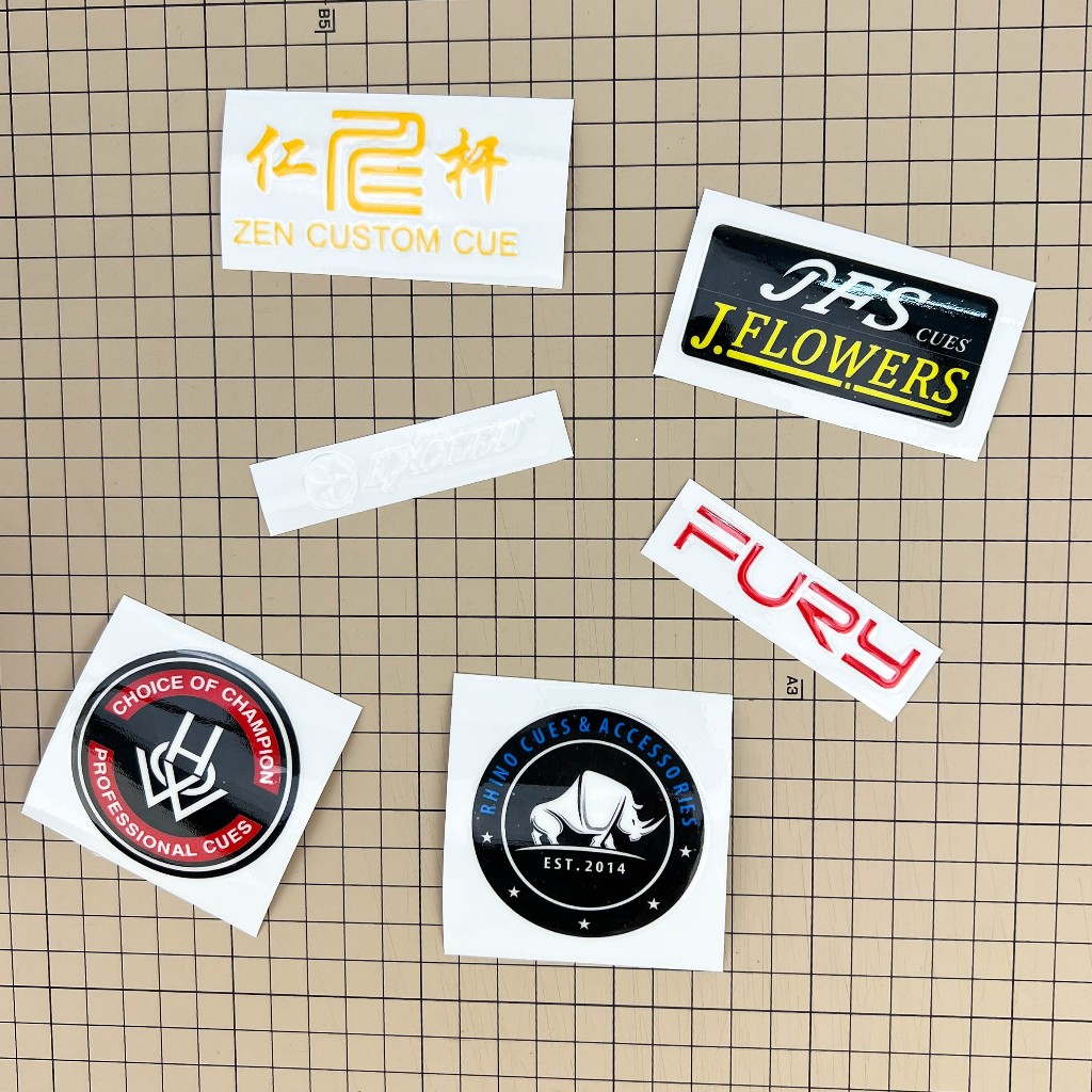 100+ mẫu Sticker Bida, Billard dán bao cơ logo các thương hiệu, giải ...