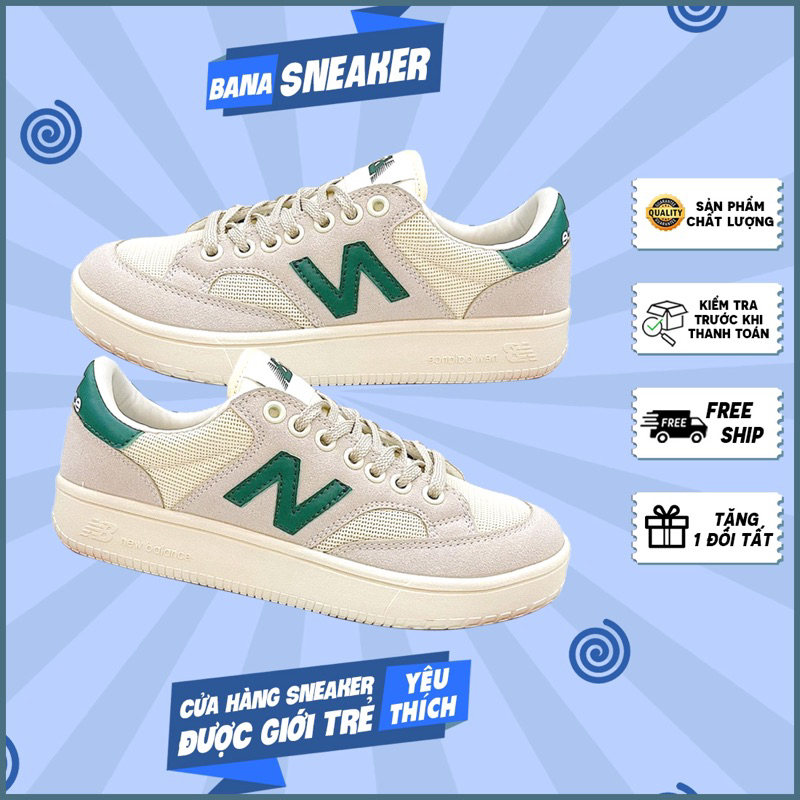 ẢNH THẬT_Giày NBBB CRTT 300 Xanh Lá + Xanh Dương { fullbox + giấy gói ...