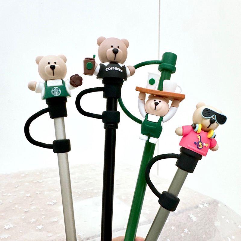 [STARBUCKS STOPPER] - TỔNG HỢP MẪU STOPPER/ NÚT CHẶN ỐNG HÚT 5mm CAO ...