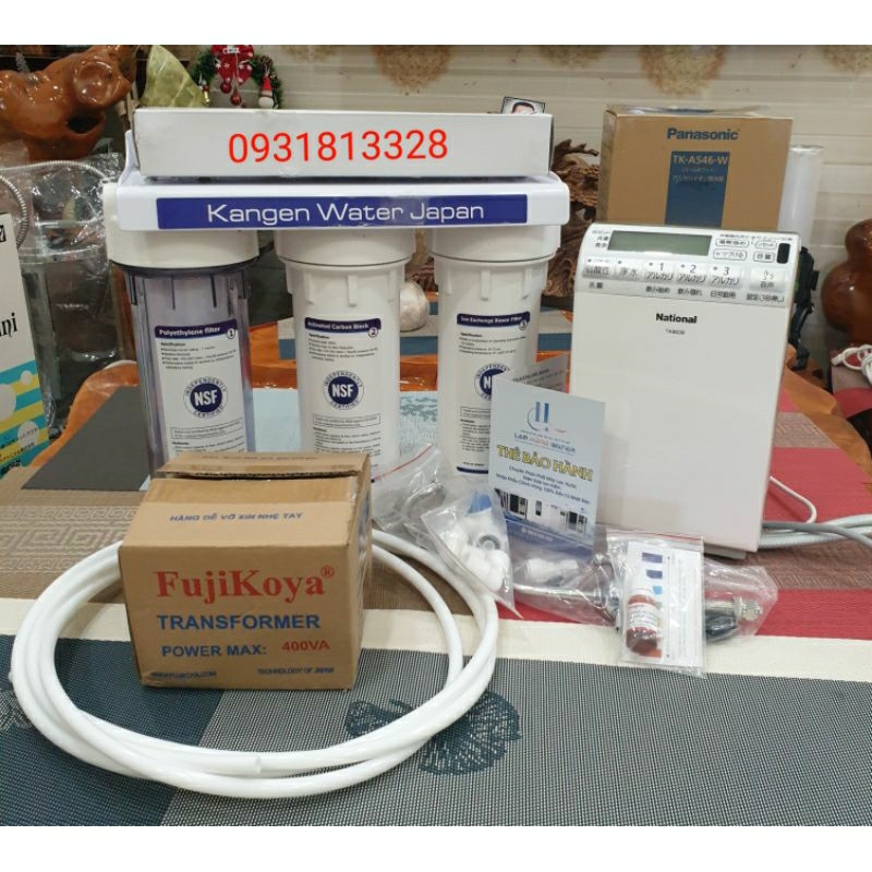 Combo Máy lọc nước ion kiềm Nhật Bản National TK 8030 | Shopee Việt Nam