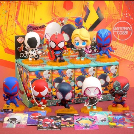 Cosbi: Spider-man Across The Spider-Verse (Blind box full set 8 hộp ...