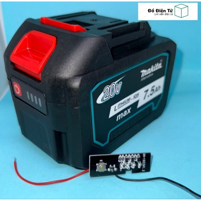 Vỏ mạch pin Makita 5S-3P Led sử dụng mạch sạc pin Adaptor 5S | Shopee ...