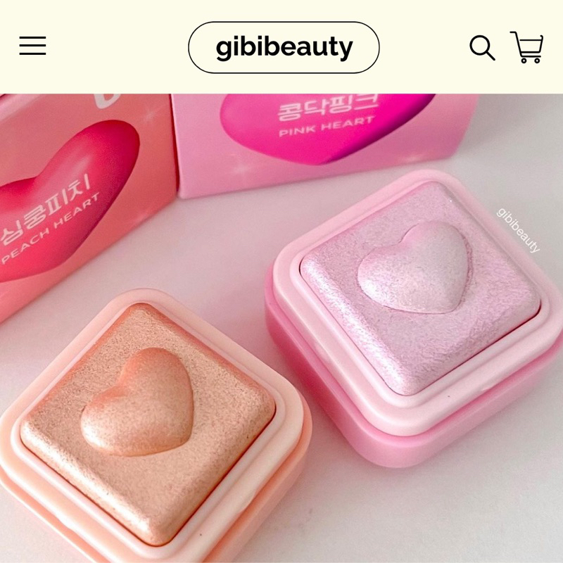 Highlight COLORGRAM Milk Bling Heartlighter 2.2g | Shopee Việt Nam