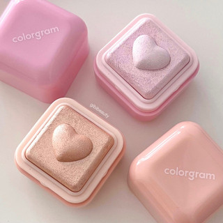 Highlight COLORGRAM Milk Bling Heartlighter 2.2g | Shopee Việt Nam