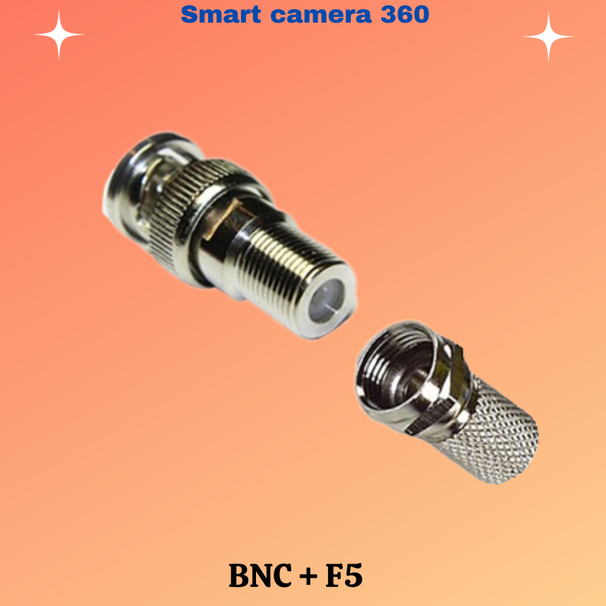 Bộ đầu nối tín hiệu Camera Jack BNC + F5 loại tốt | Shopee Việt Nam
