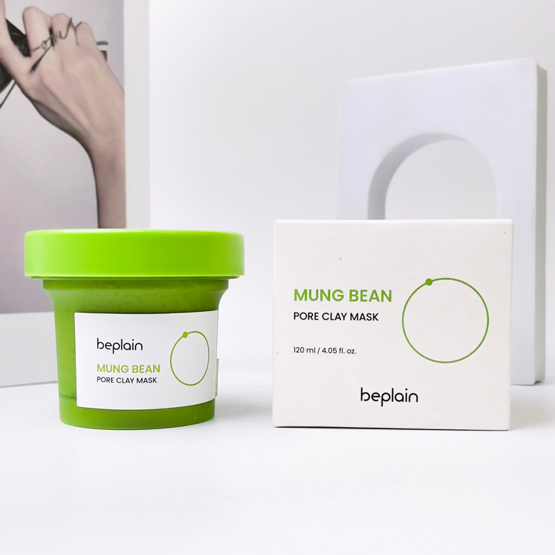 Mặt nạ Đậu xanh đất sét Beplain Mung Bean Pore Clay Mask hũ 120ml ...