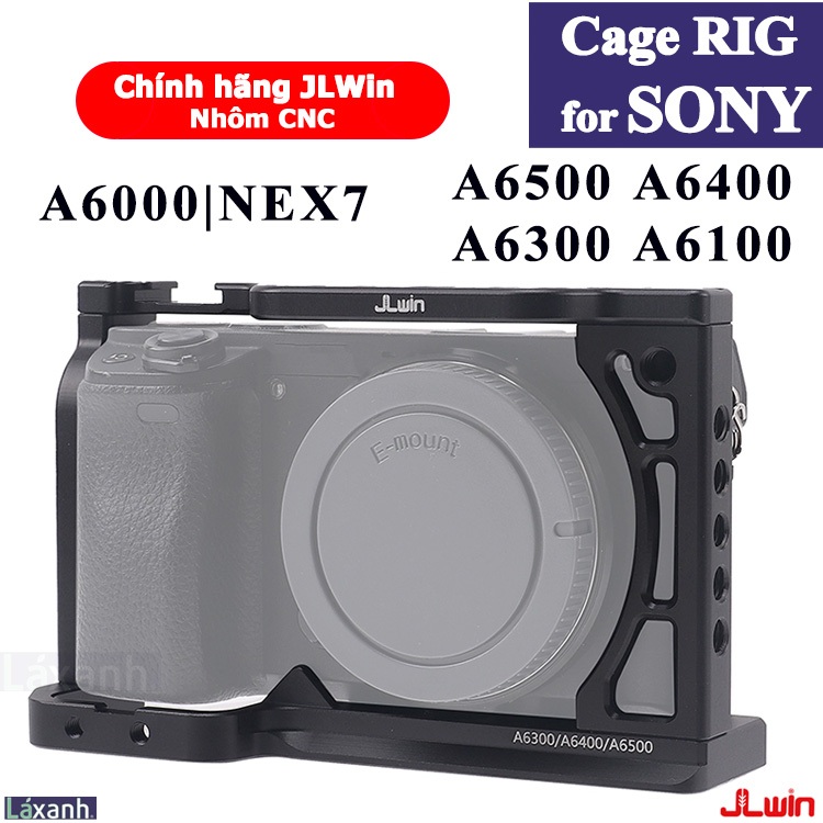 SONY A6500 A6400 A6300 A6000 JLWin | Khung bảo vệ rig cage lồng máy ảnh ...